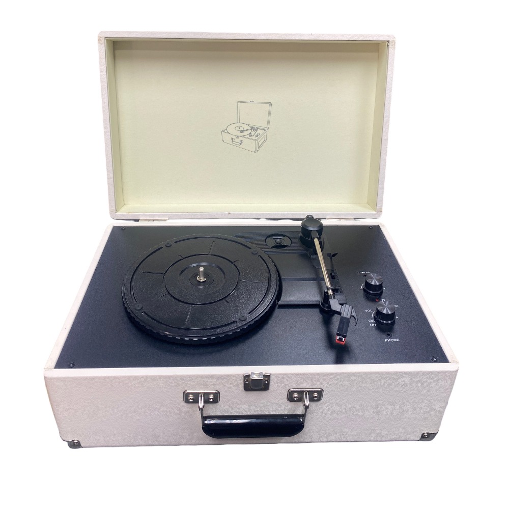 Pre-owned Reka Vintage Suitcase Turntable - Own4Less